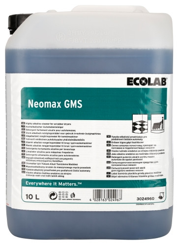 Neomax GMS 10Ldetergente acido per pavimenti