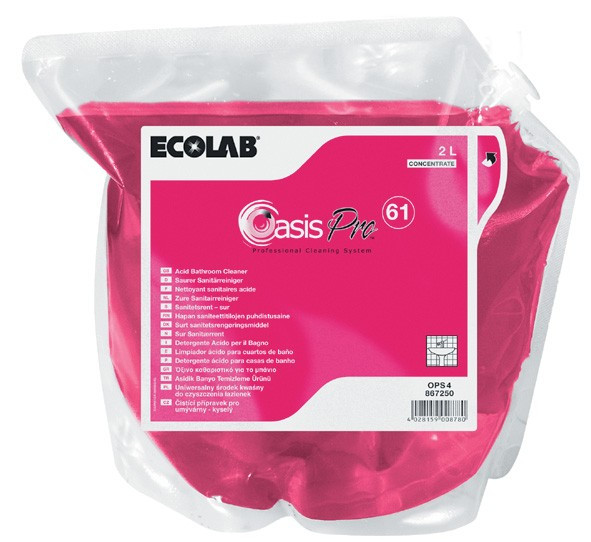 Oasis Pro Acid Bath Ecolab - Detergente bagno