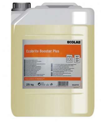 Ecobrite Booster Plus 25kg ECOLAB - Detergente per lavabiancheria